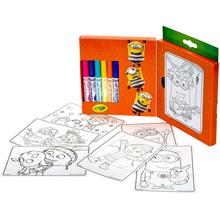 minions family coloring pages