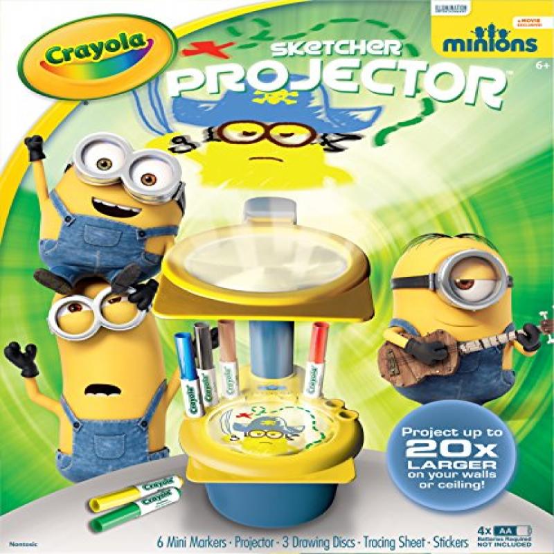 Crayola Minions Sketcher Projector, Toy for Kids, Gift - Walmart.com