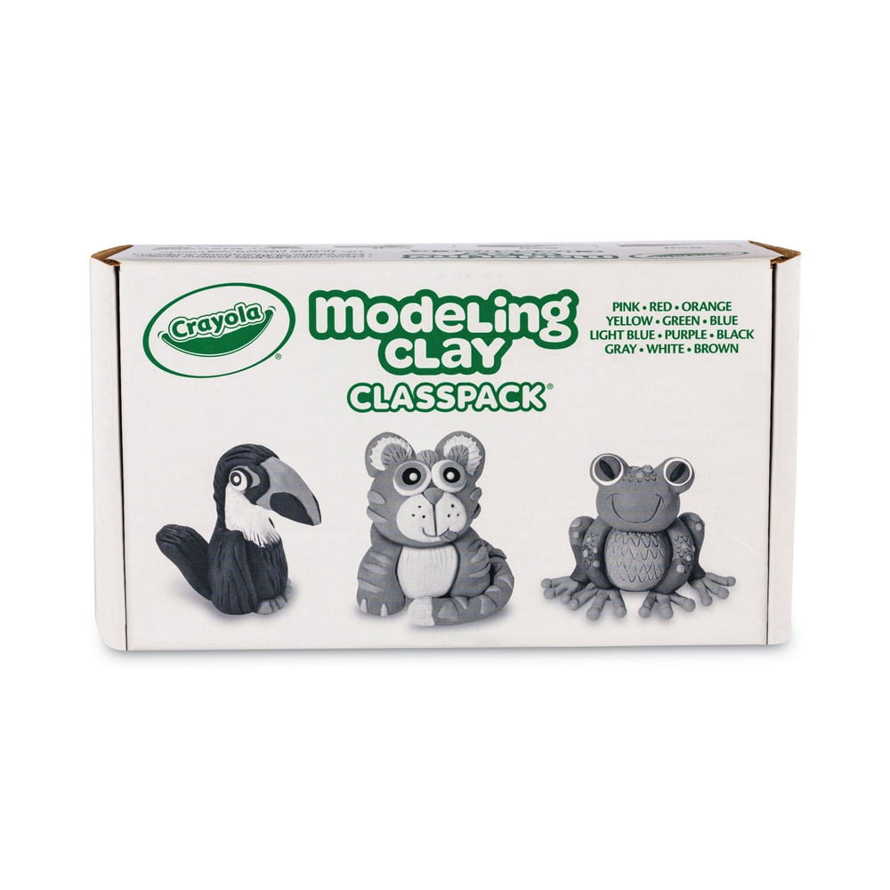 Crayola Modeling Clay, 24 Pieces in 12 Colors, Perfect for Classroom ...