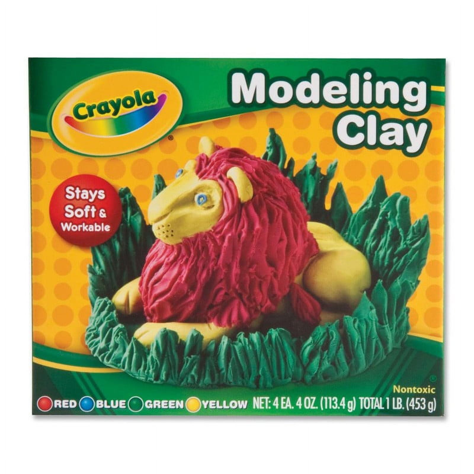 Crayola Modeling Clay Set, Assorted Colors, Gift for Kids, 1LB ...