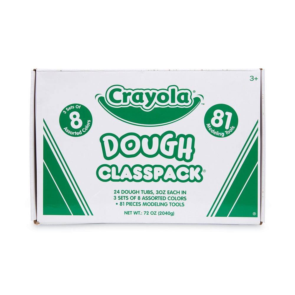 Crayola Dough Variety Pack: Modeling Dough Classpack- Kids Art, 8 ...