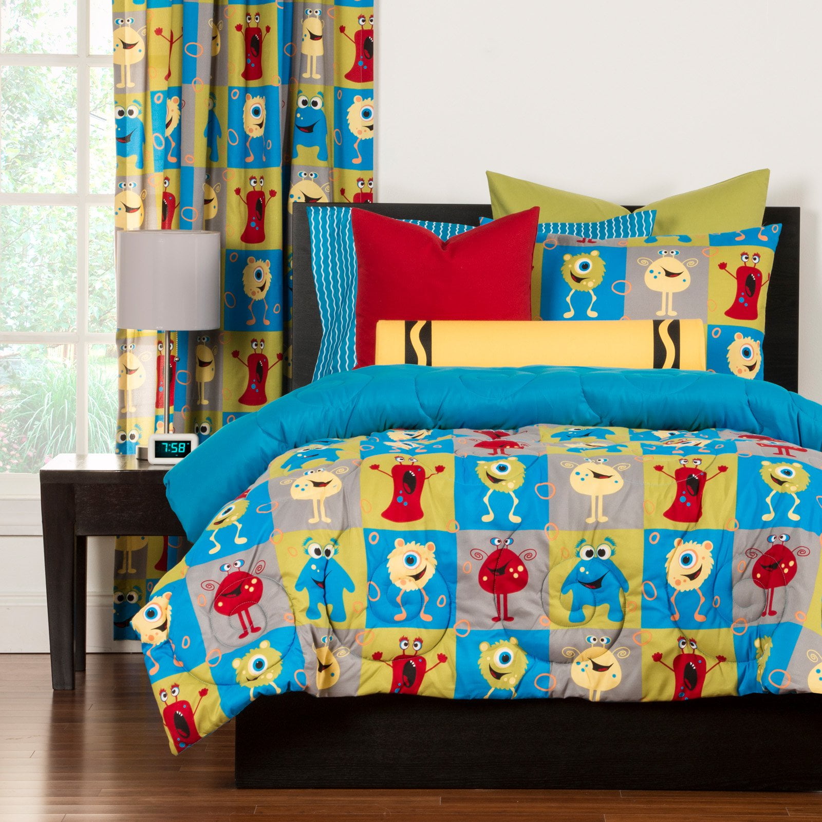 Crayola Monster Friends 3-piece Comforter Set 2 Piece Twin - Walmart.com