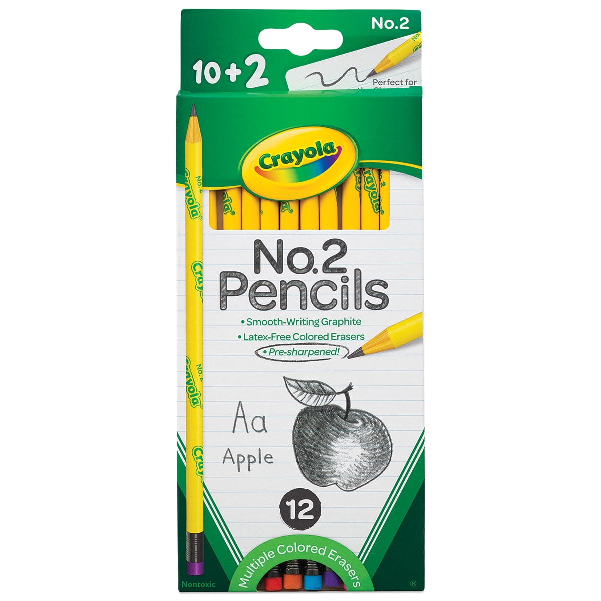 Crayola No 2 Pencils - Walmart.com