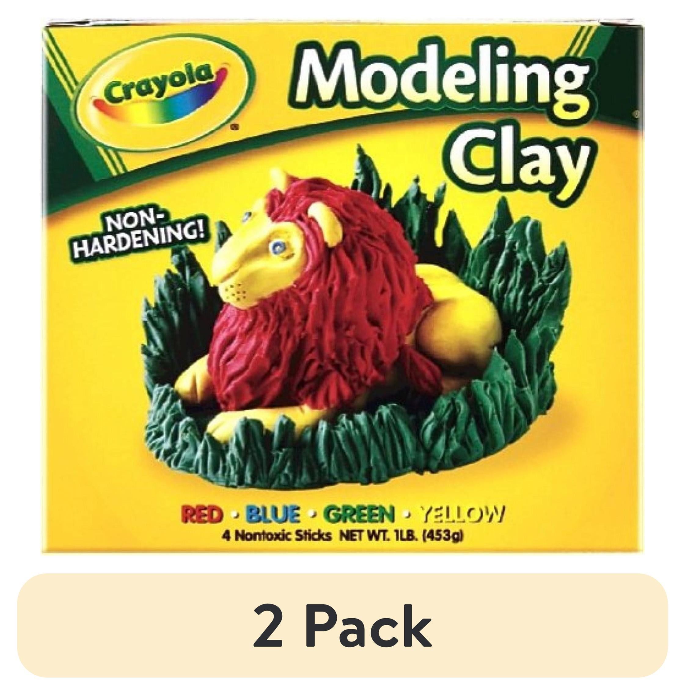 (2 pack) Crayola Modeling Clay 16 oz - Walmart.com