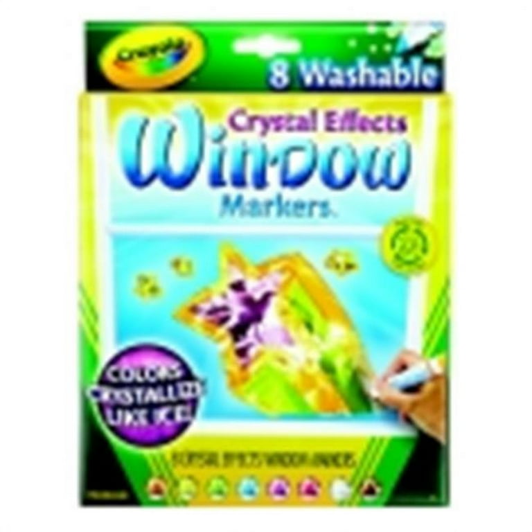 window markers crystal effects