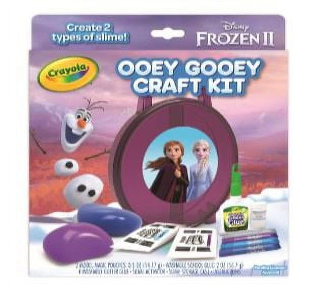 Crayola Ooey Gooey Fun Kit Featuring Frozen 2 - Walmart.com