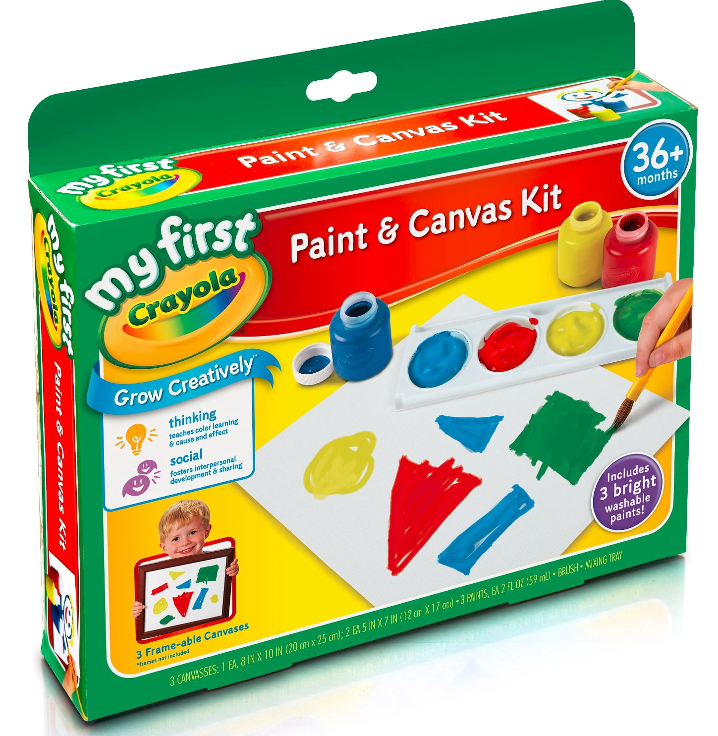Crayola Paint & Canvas Kit - Walmart.com