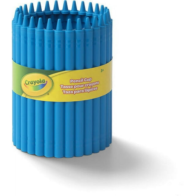 Crayola Pencil Cup, Cerulean Blue - Walmart.com