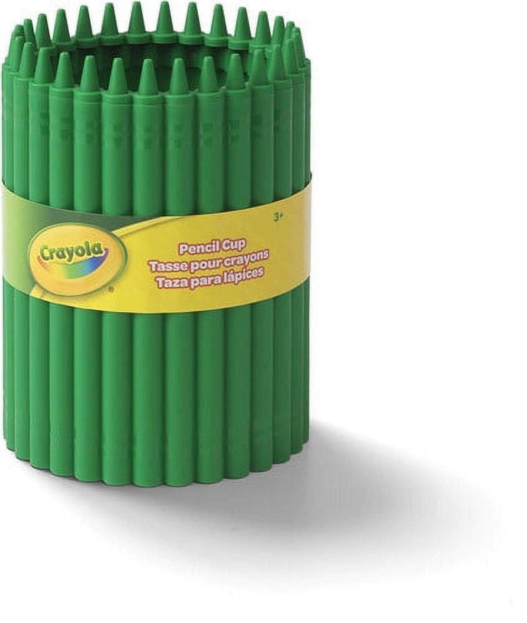 Crayola Pencil Cup Densign Pencil Holder, Mountain Meadow Green ...