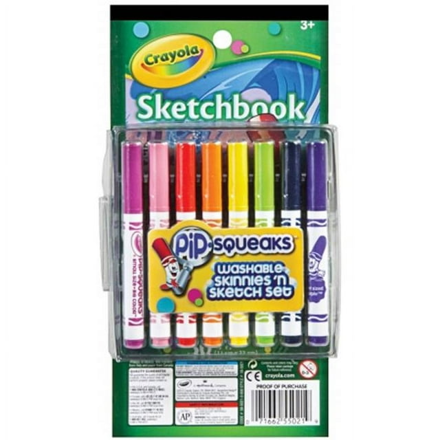 Crayola Pip-Squeaks Skinnies 'N Color Set - Walmart.com