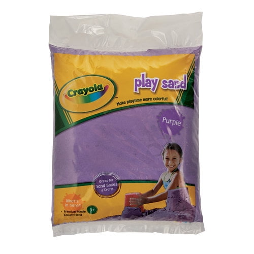 Crayola Play Sand Bag, 20 Lb., Purple - Walmart.com