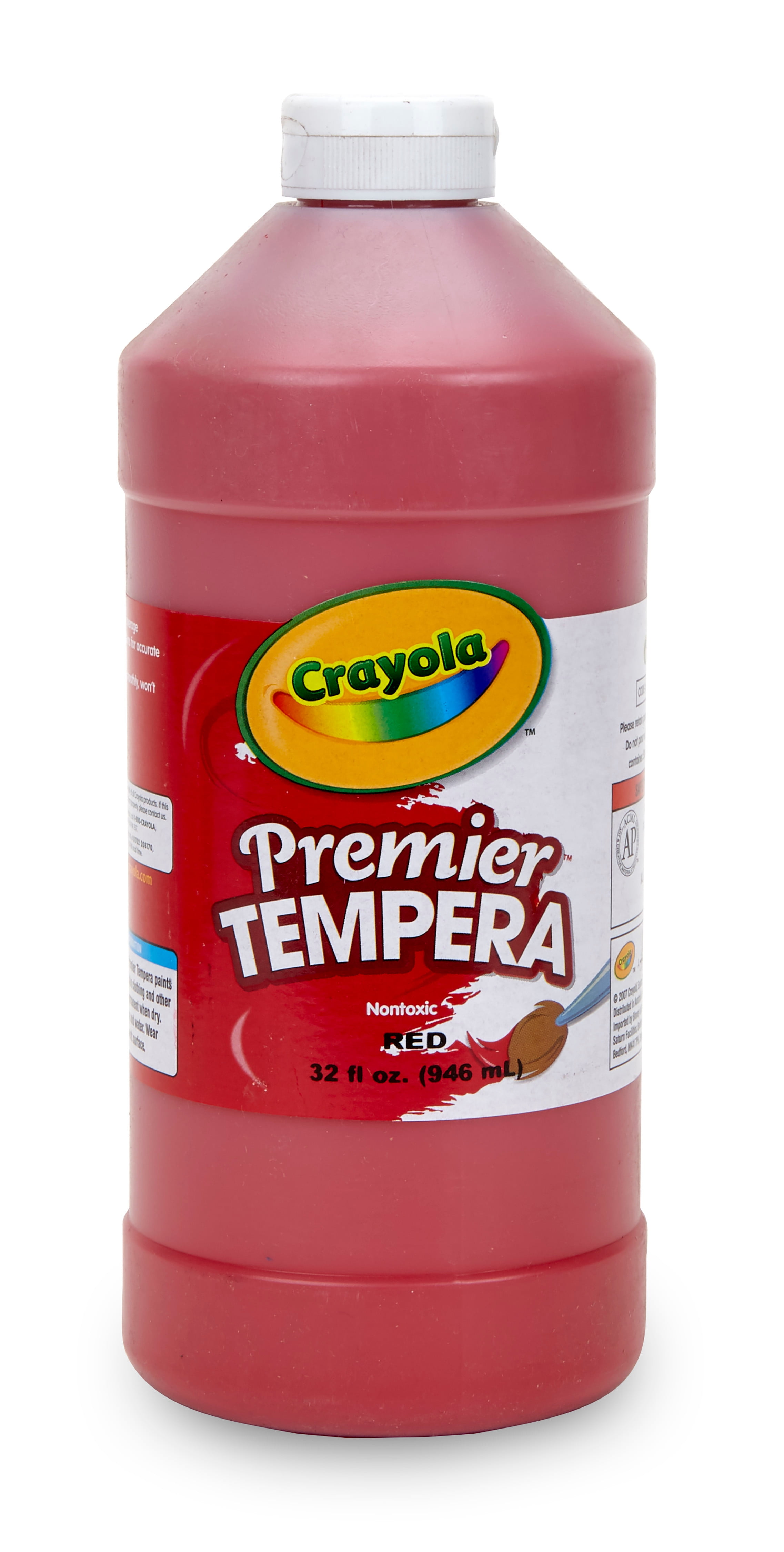 Crayola Premier Tempera Paint, 32 oz. Bottle, Red - Walmart.com