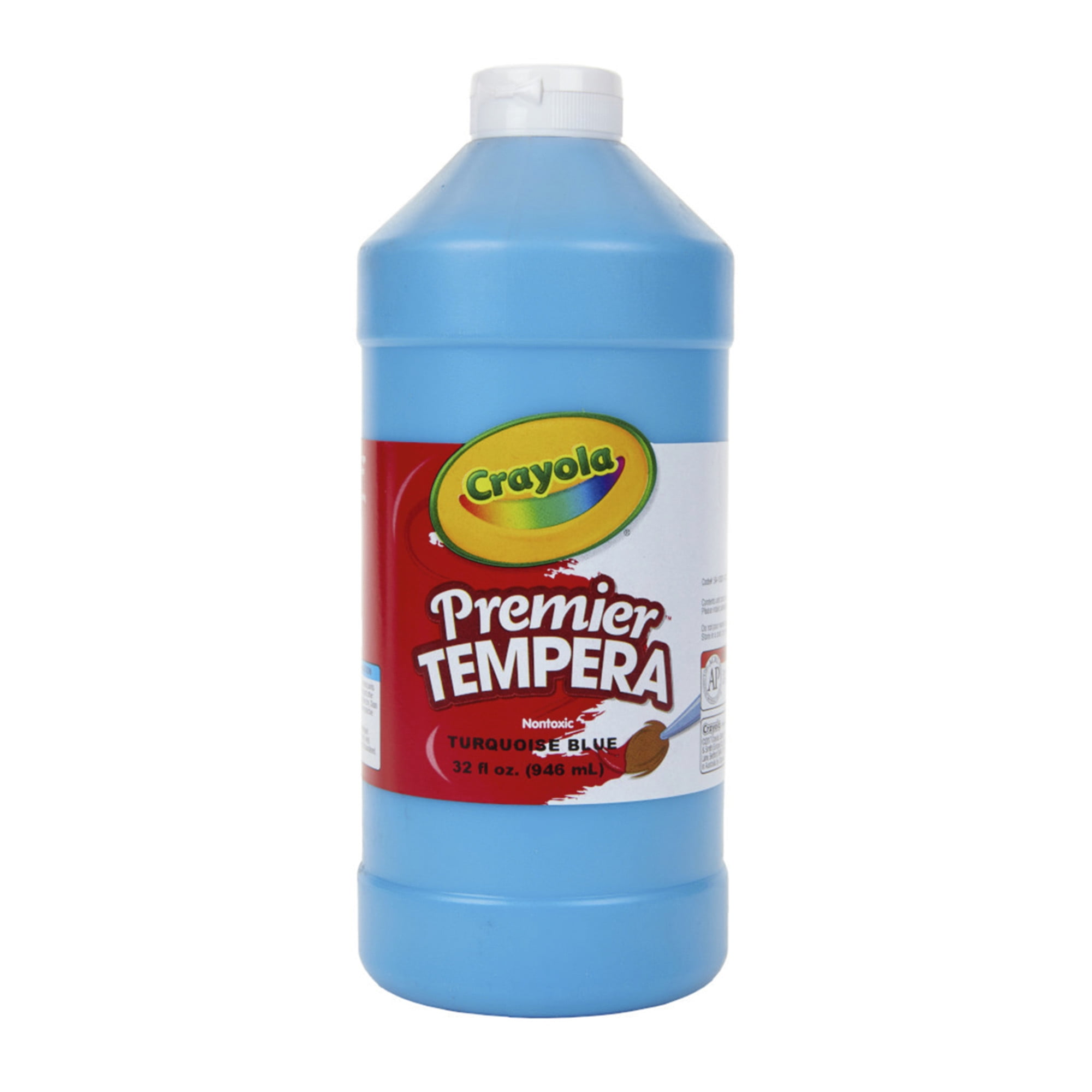 Crayola Premier Tempera Paint, Turqouise, Quart - Walmart.com