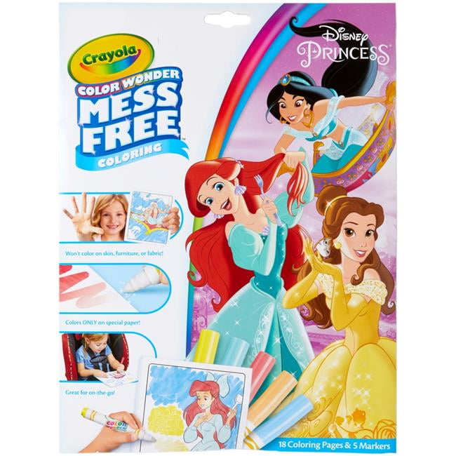Crayola Princess -Coloring Pad & Marker - Walmart.com