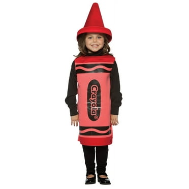 Crayola Crayon Box Adult Halloween Costume - One Size - Walmart.com
