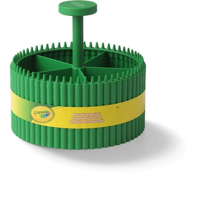 Crayola Round Organizer, Mountain Meadow Green - Walmart.com