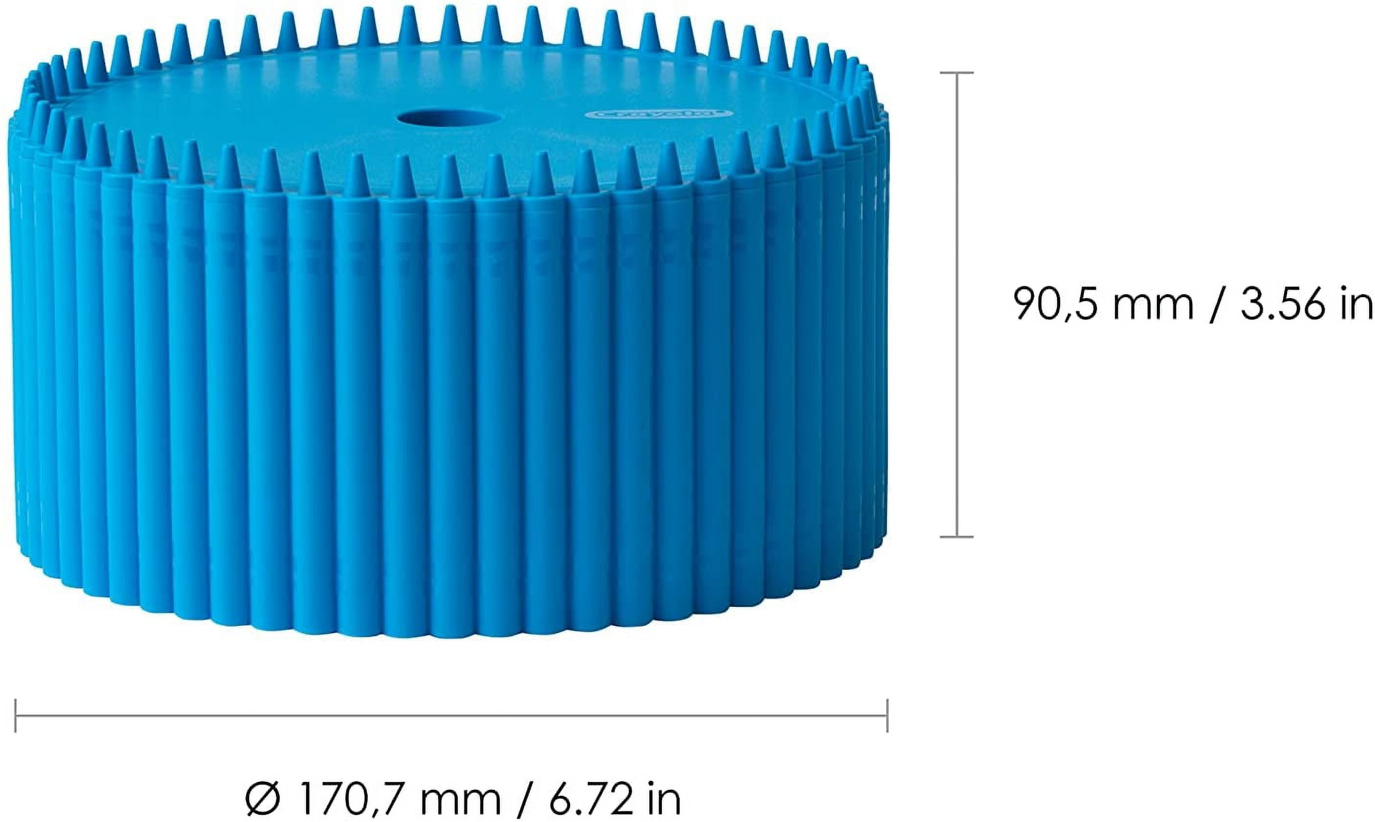 Crayola Round Storage Box - Kids Art Storage Container With Lid For ...