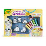 Crayola Scribble Scrubbie Baby Pets Nursery Playset, Washable ...