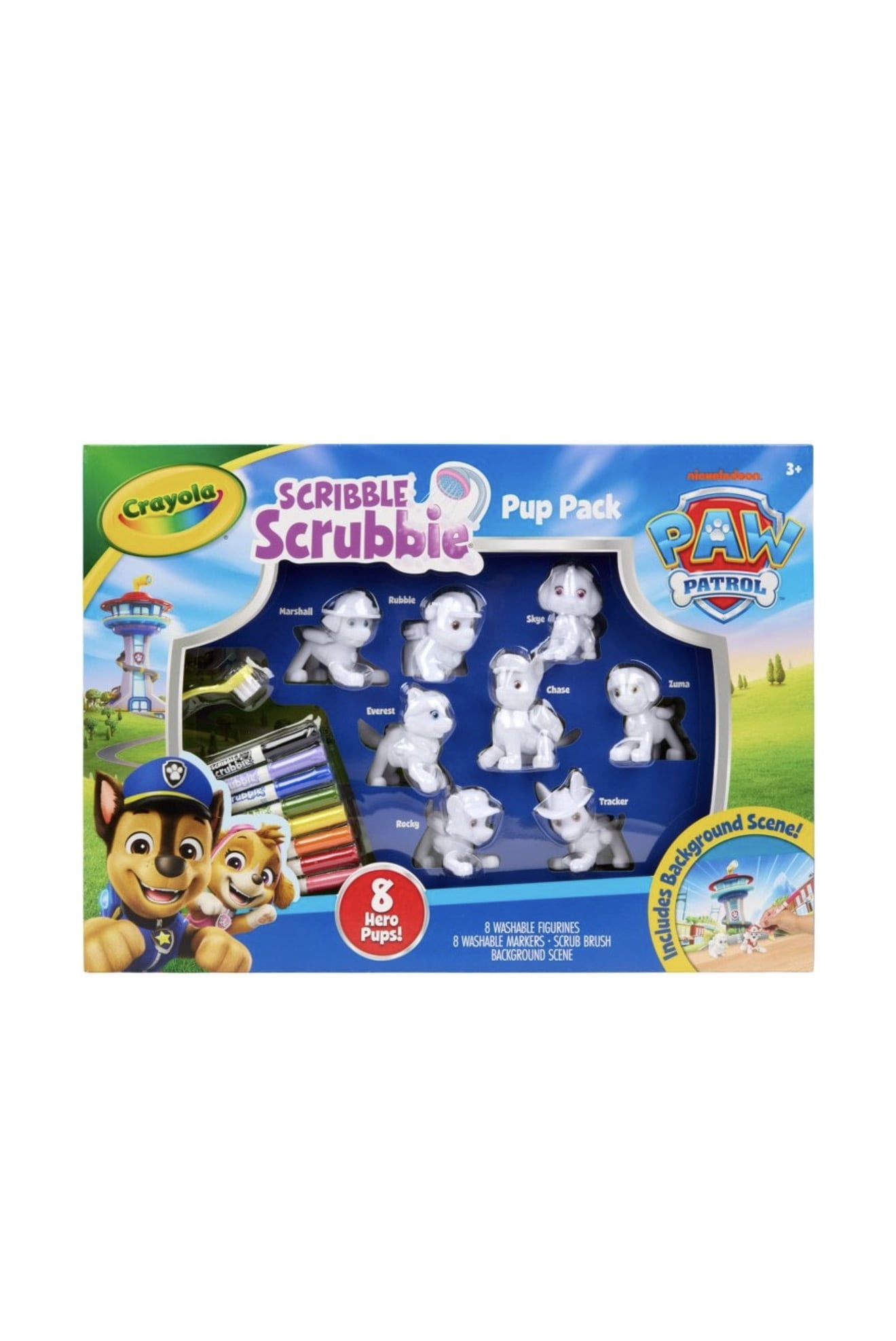 Crayola Scribble Scrubbie PAW Patrol Pup Pack, 8ct, PAW Patrol ...