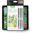 Crayola Signature Blend & Shade Soft Core Colored Pencils in Tin, Gift ...