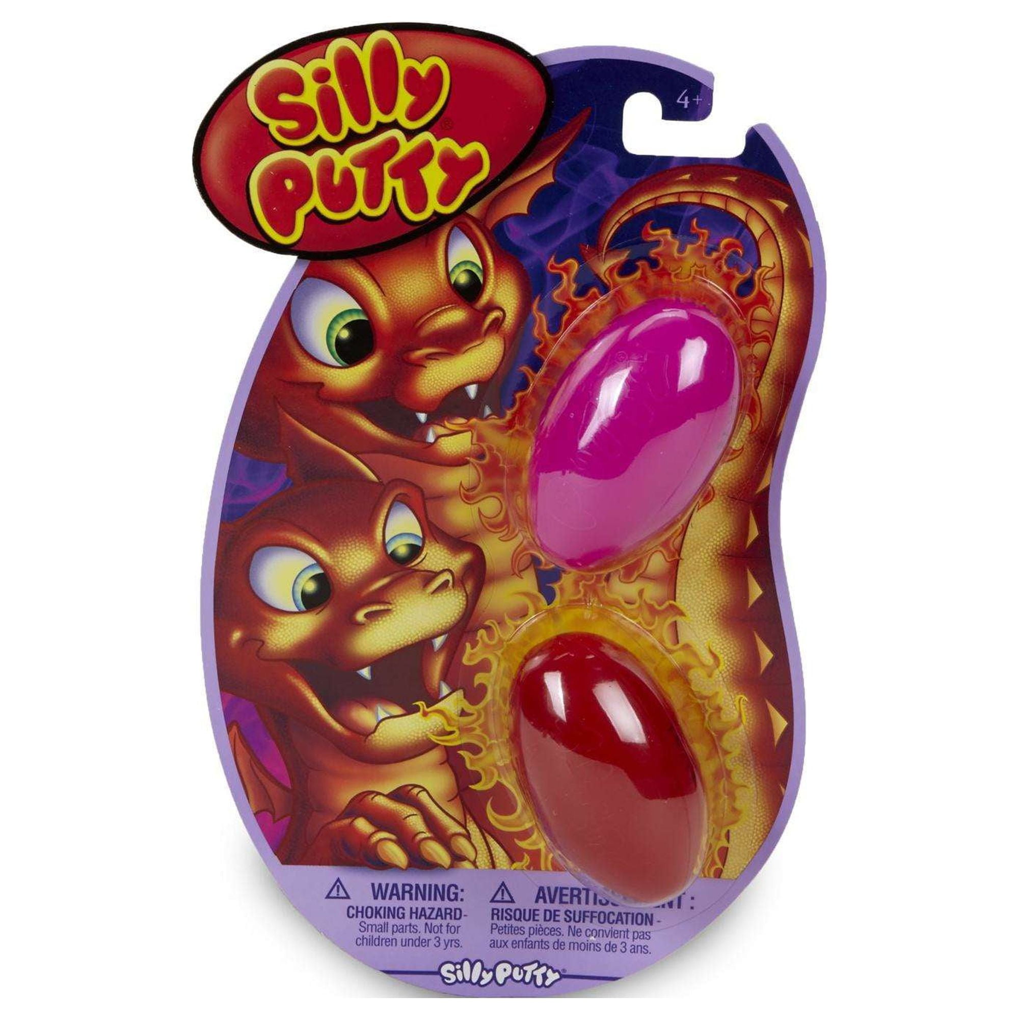 Crayola Silly Putty Variety Pack, Stretchy and Bouncy Toy, Red and ...