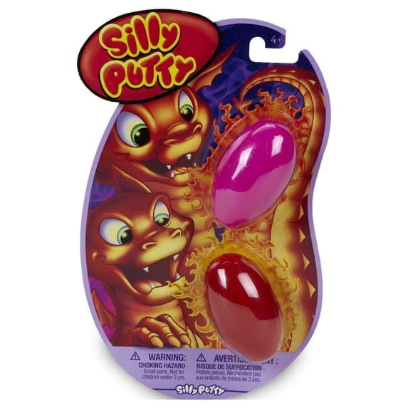 Crayola Silly Putty Variety Pack, Stretchy and Bouncy Toy, Red and ...