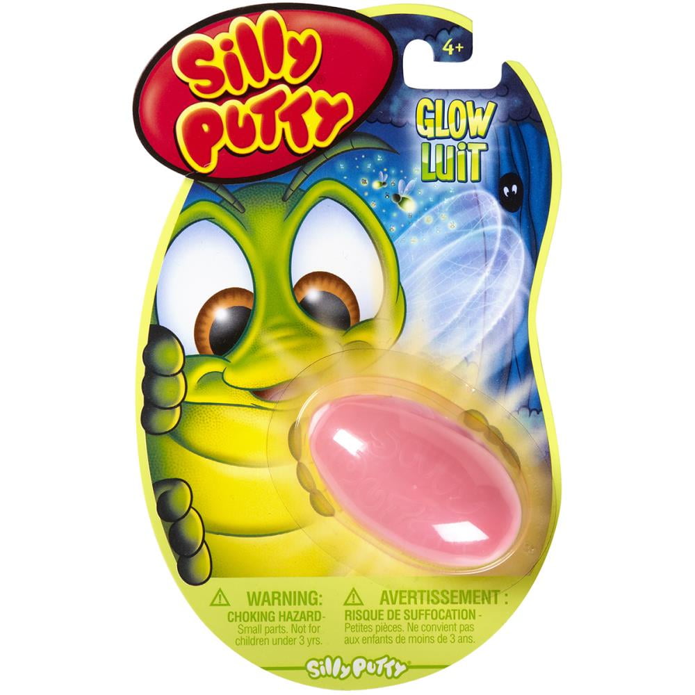 Crayola Silly Putty Assorted Glow - Walmart.com