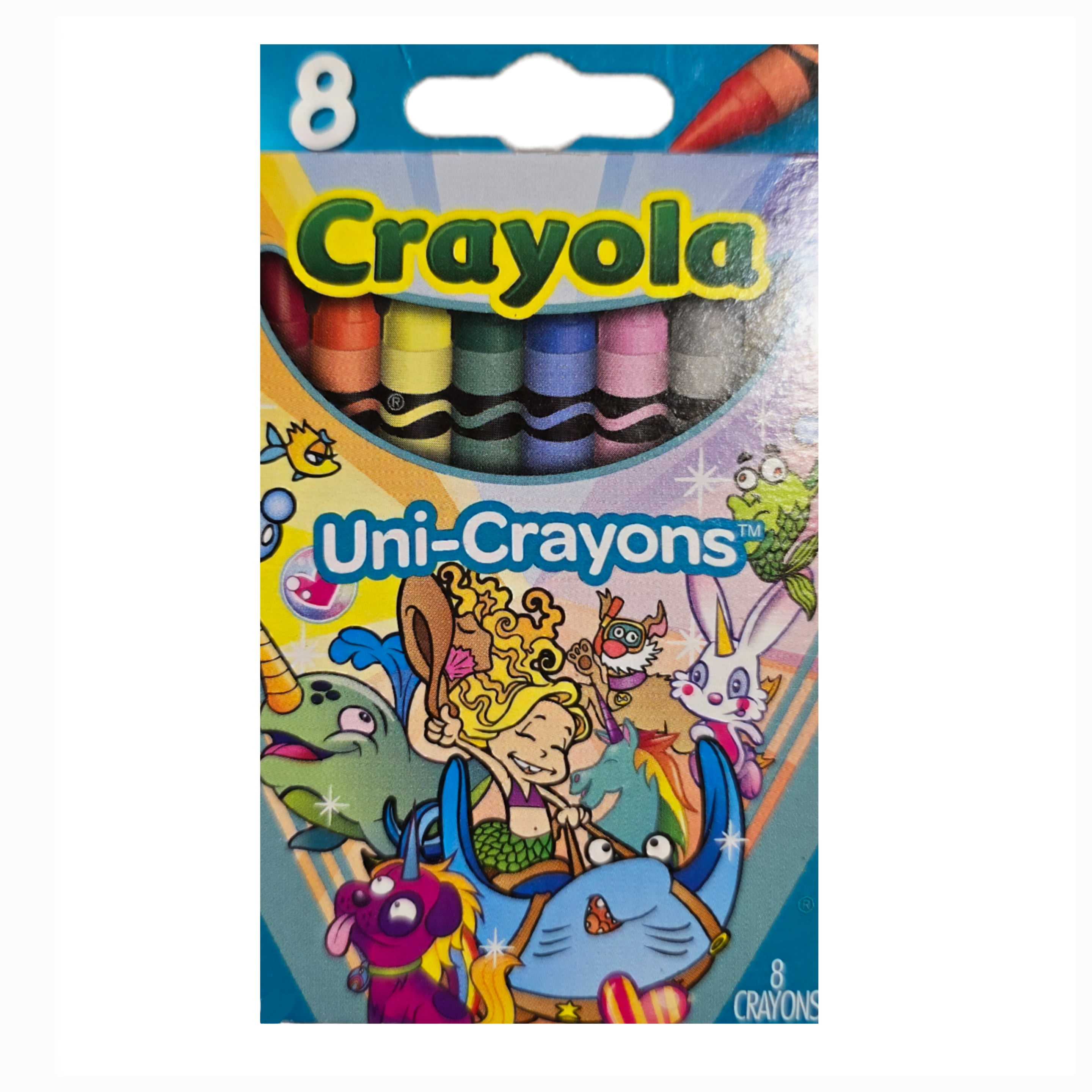 Crayola Specialty Crayons - 8 Pack - "Uni-Crayons" - Limited Edition ...