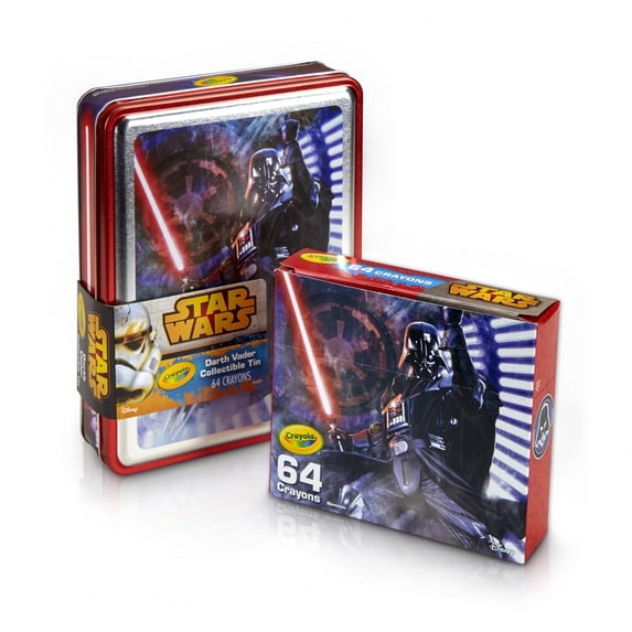 Crayola Star Wars 64 Count Limited Edition Crayons Collectible Crayon ...