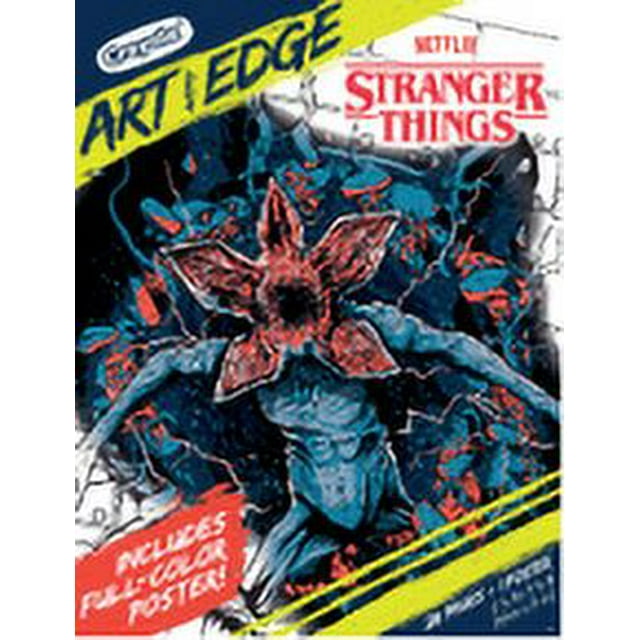 Crayola Stranger Things Adult Coloring Pages, 28 Pgs, Arts and Crafts ...