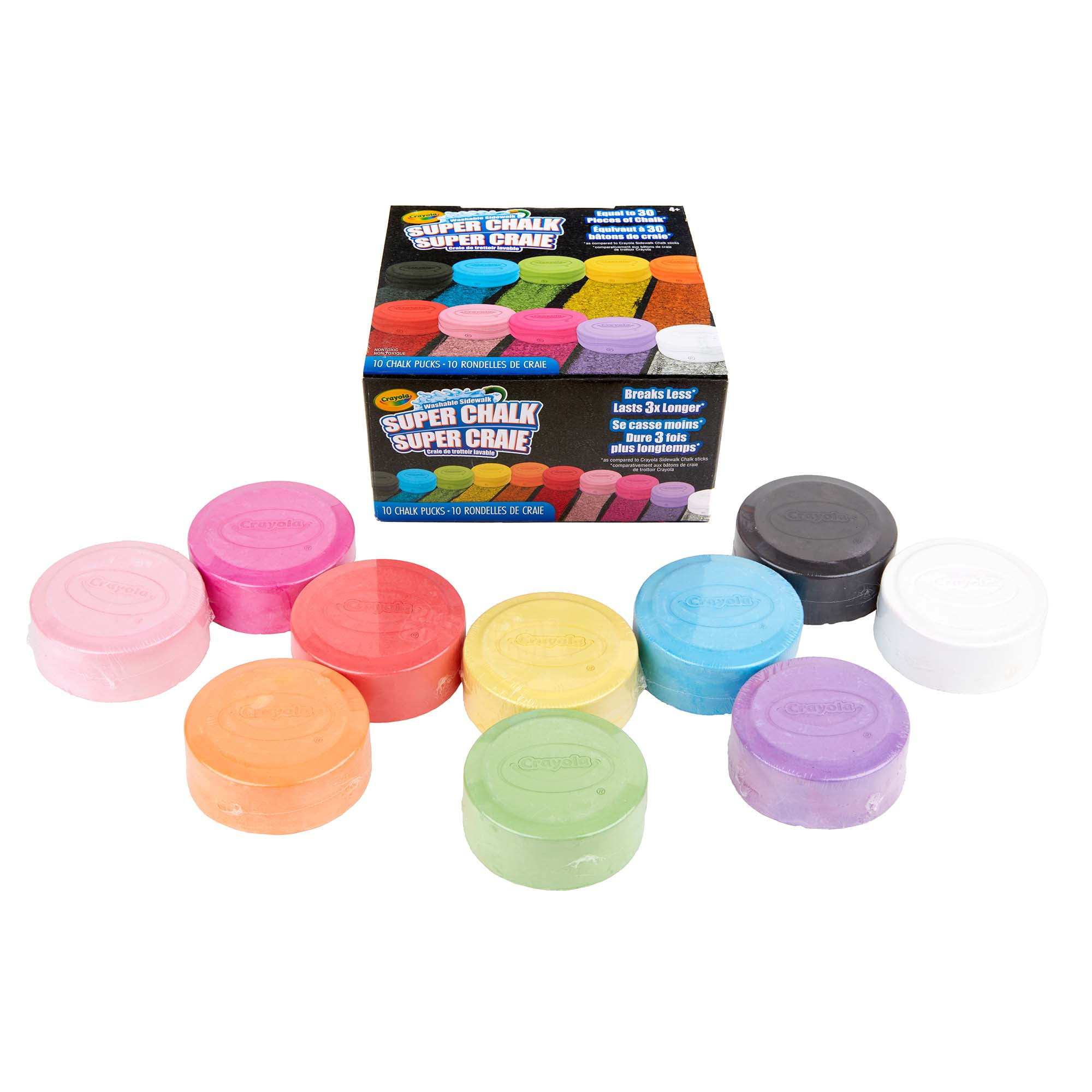 Crayola Super Chalk, 10 Count - Walmart.com