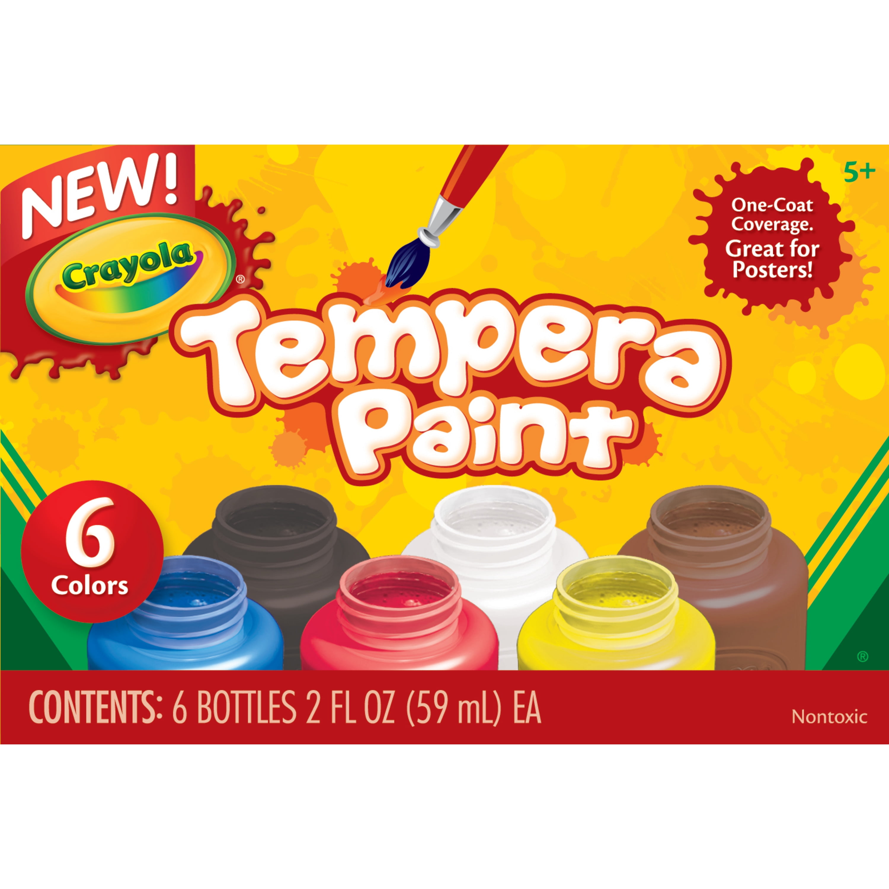 Crayola Tempera Paint Set - Walmart.com