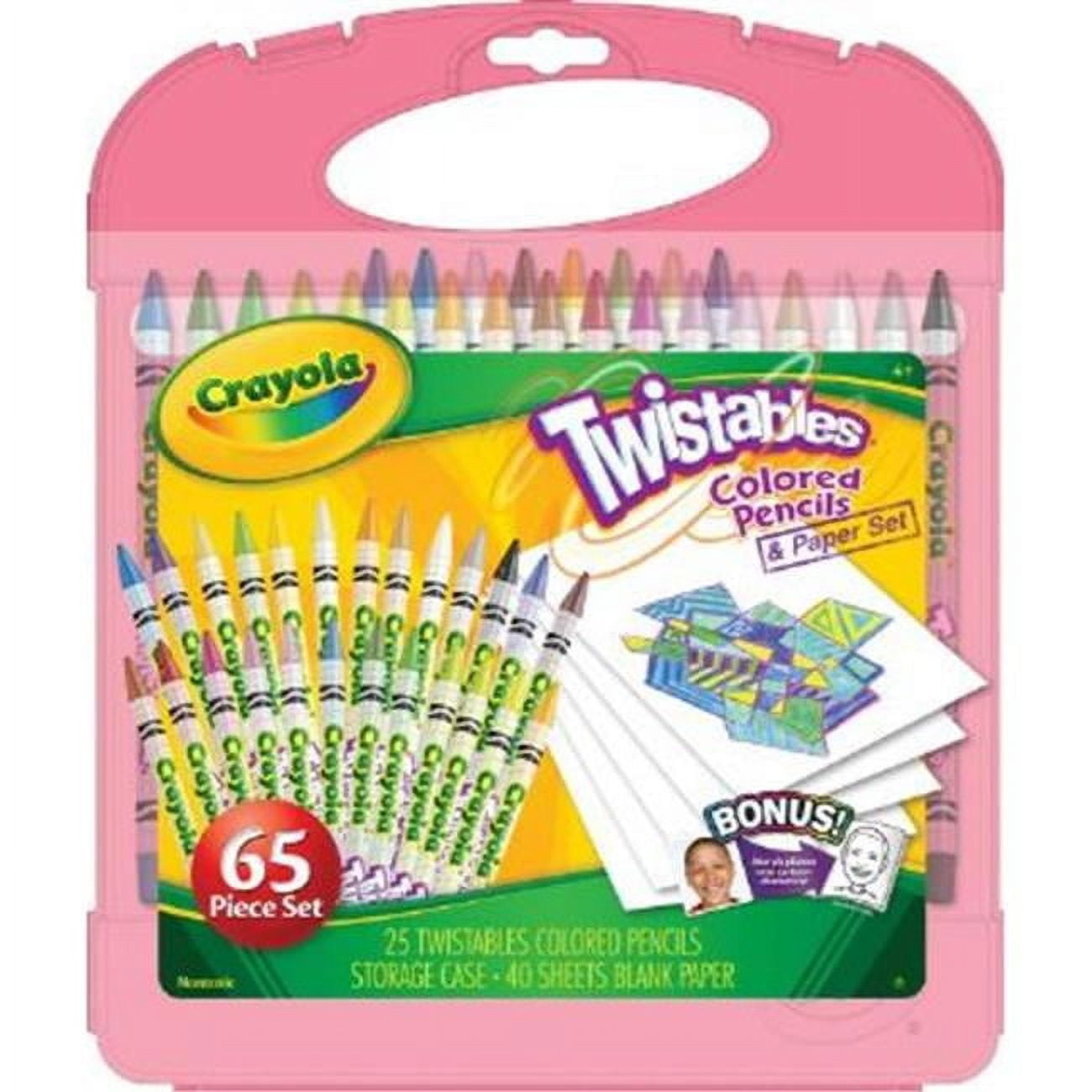 Crayola Twistables Colored Pencil & Paper Set - Walmart.com