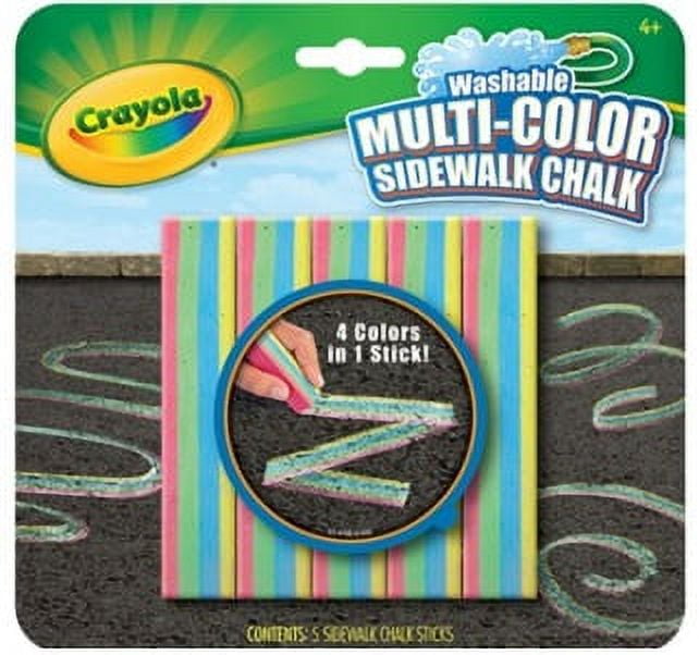 Crayola Wash Sidewalk Multi Color Square - Walmart.com
