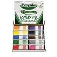 Crayola Washable Markers, Assorted Colors, Fine Point, Water-Based ...