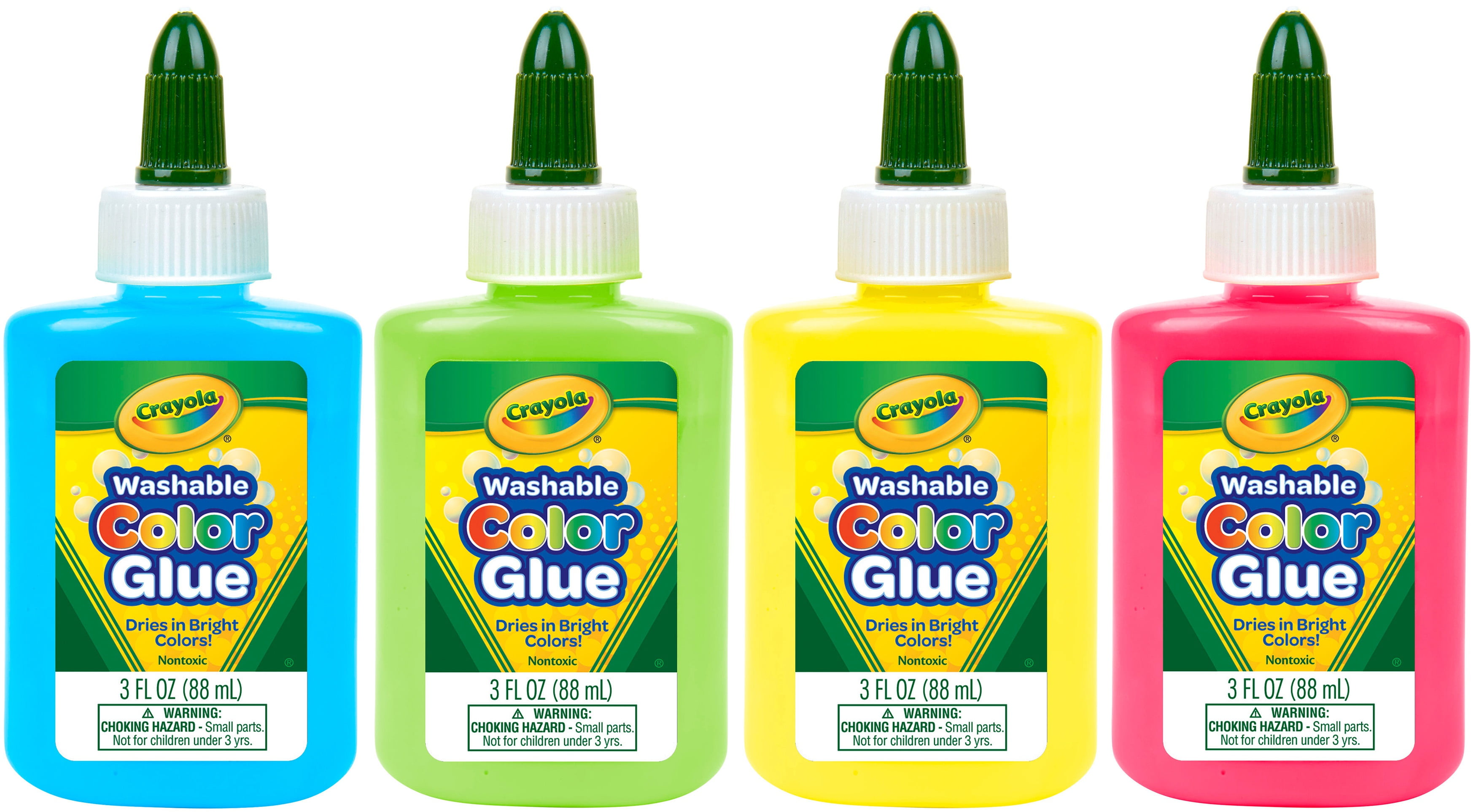 Crayola Washable Color Glue 3oz-Multicolor 12/Pkg - Walmart.com