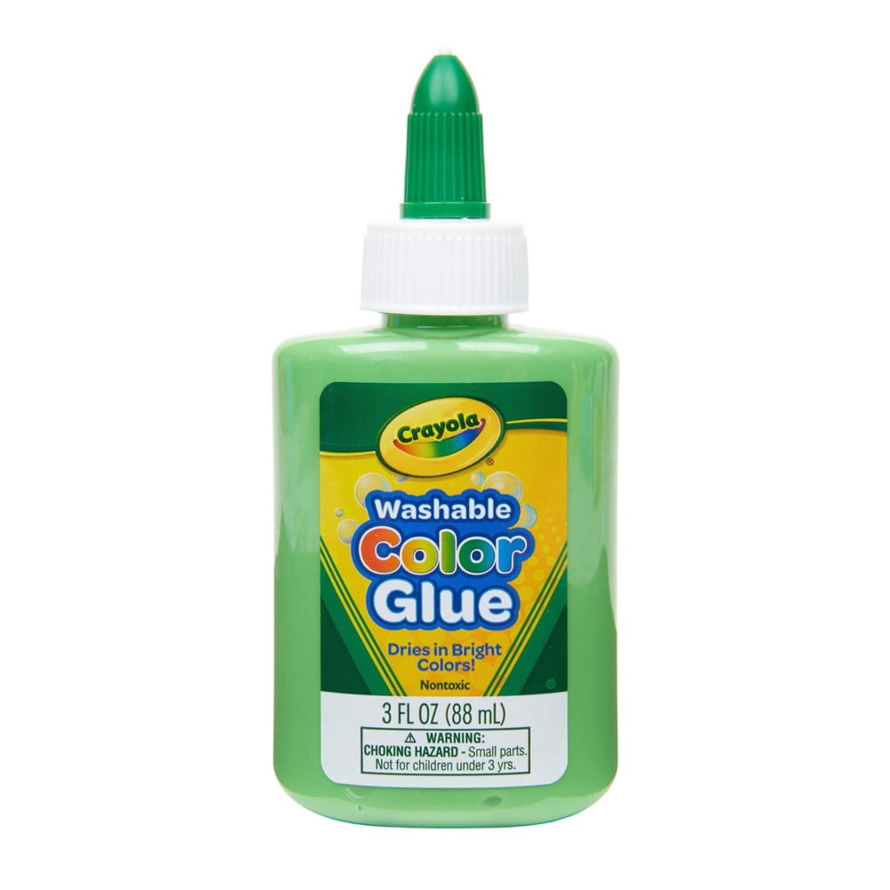 Crayola Washable Color Glue Green 3 oz. - Walmart.com
