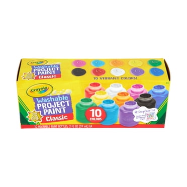 Cra-Z-Art 8 Count Non-Toxic Washable Watercolor Paint Set with Brush ...