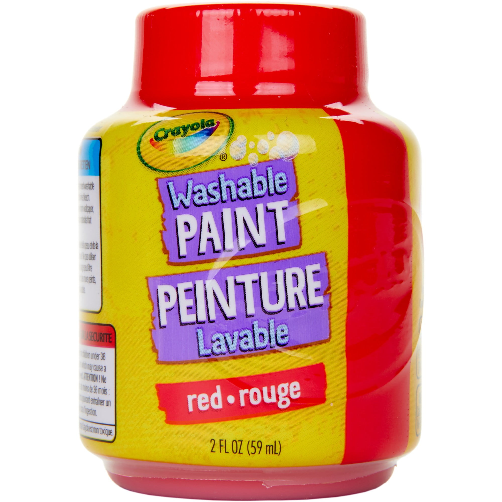 Crayola Washable Paint Red 2 Ounce [54-2838] [54-2838] - Walmart.com