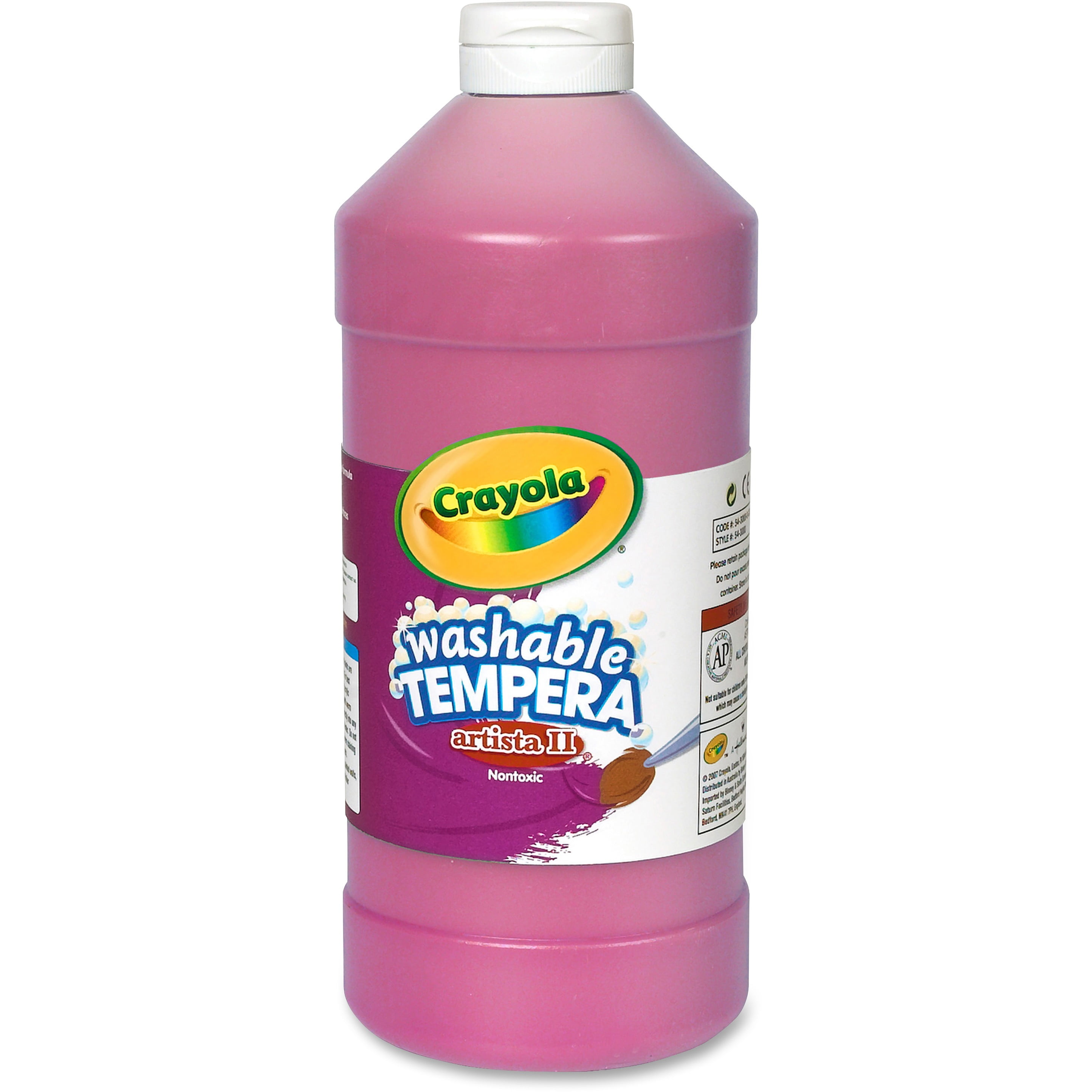 Crayola Washable Tempera Paint, 1 Each - Walmart.com
