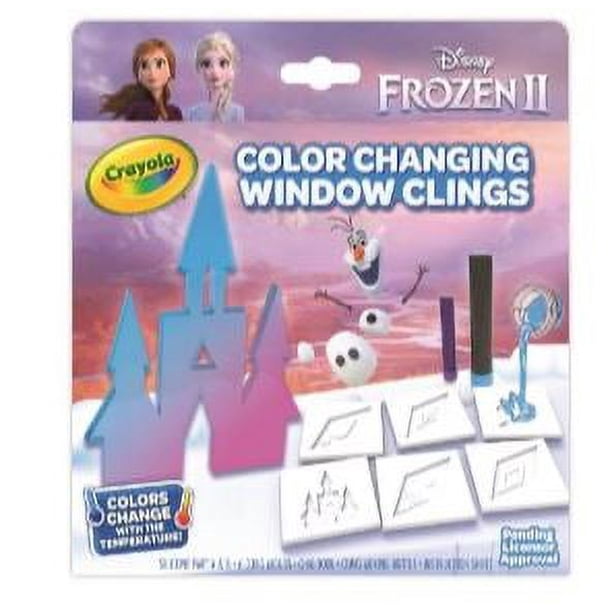 Crayola Window Clings Featuring Frozen 2 - Walmart Business Supplies