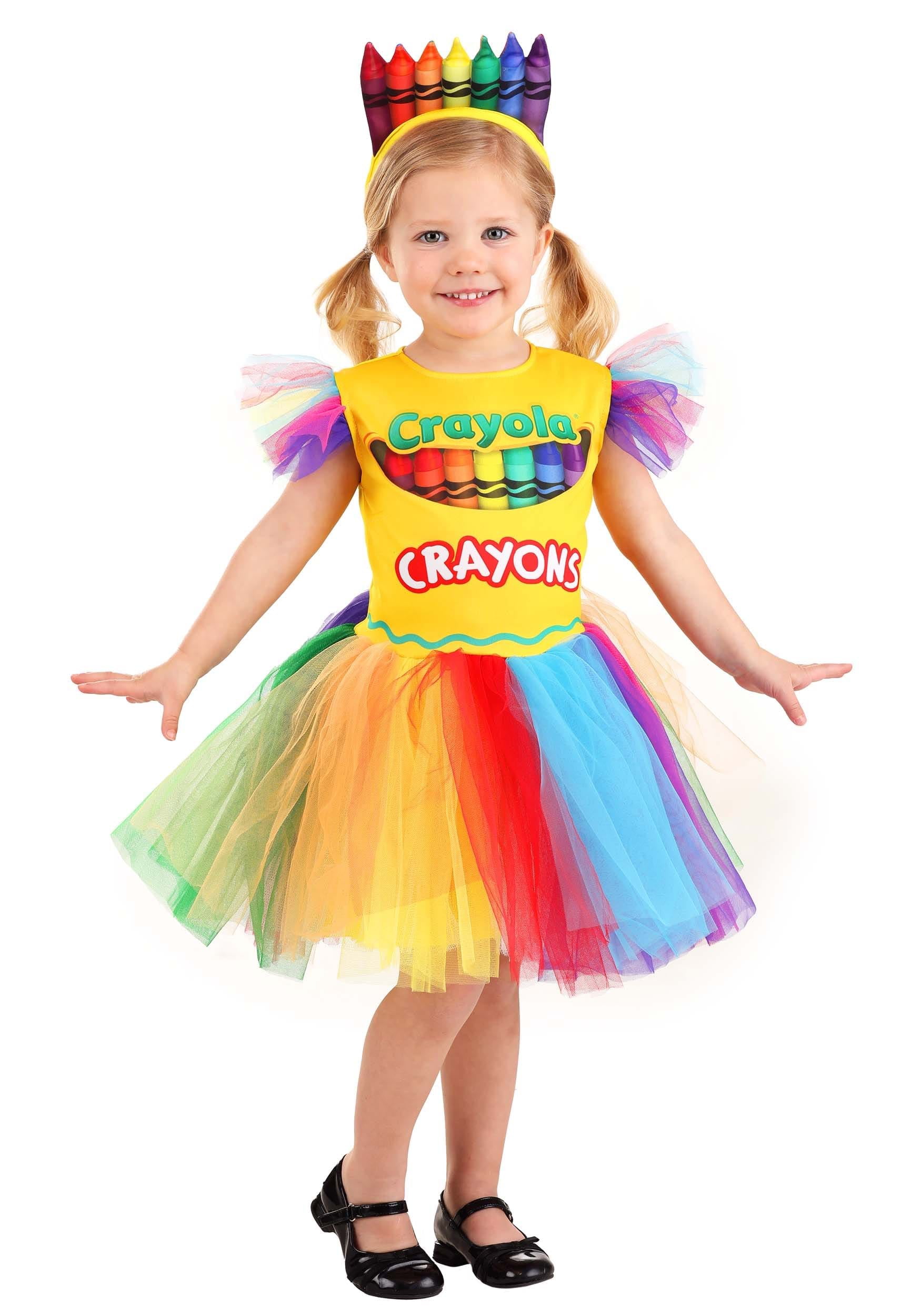 Crayon Box Toddler Costume Dress - Walmart.com