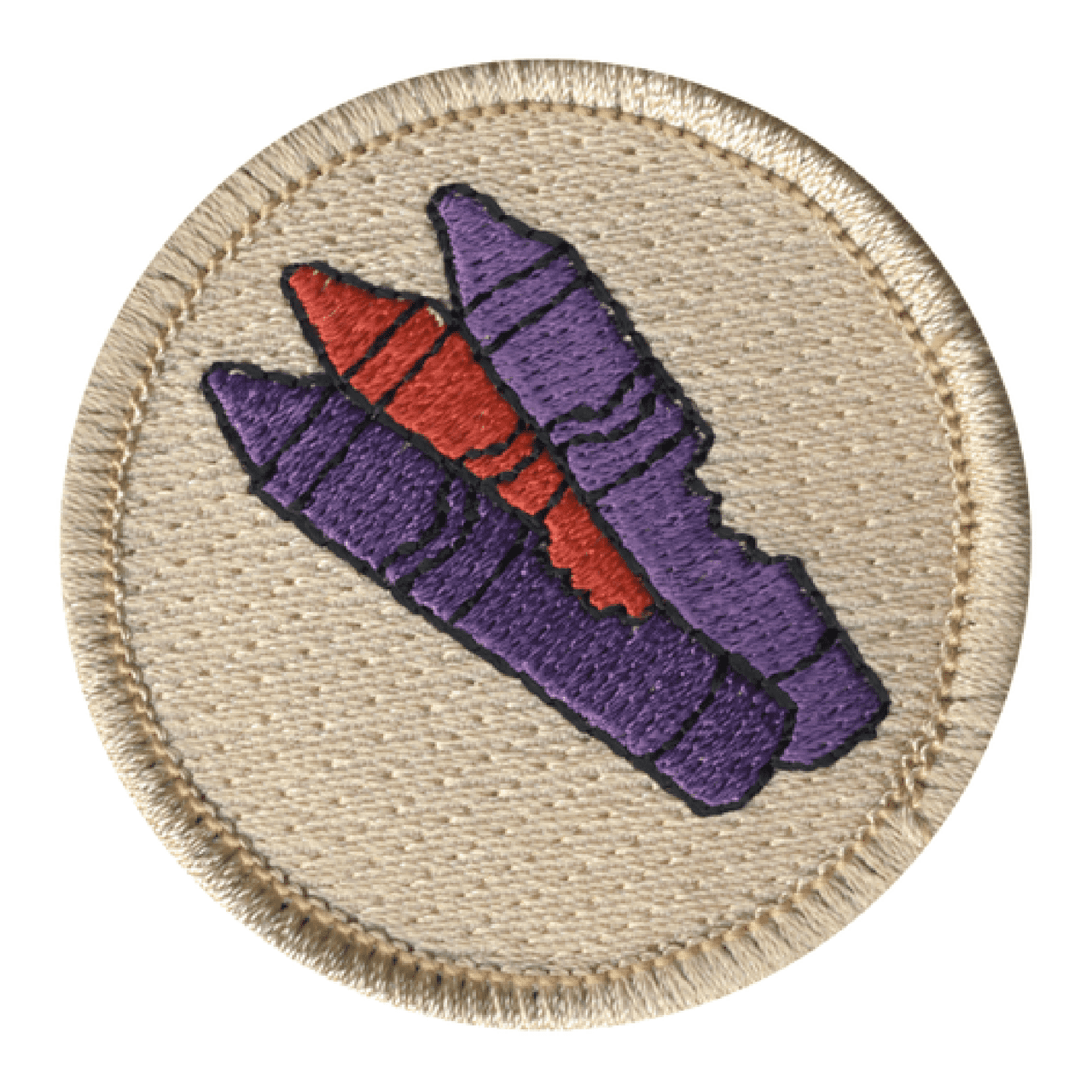 Crayon Eater Scout Patrol Patch (Sew-on) - ClassB - Walmart.com