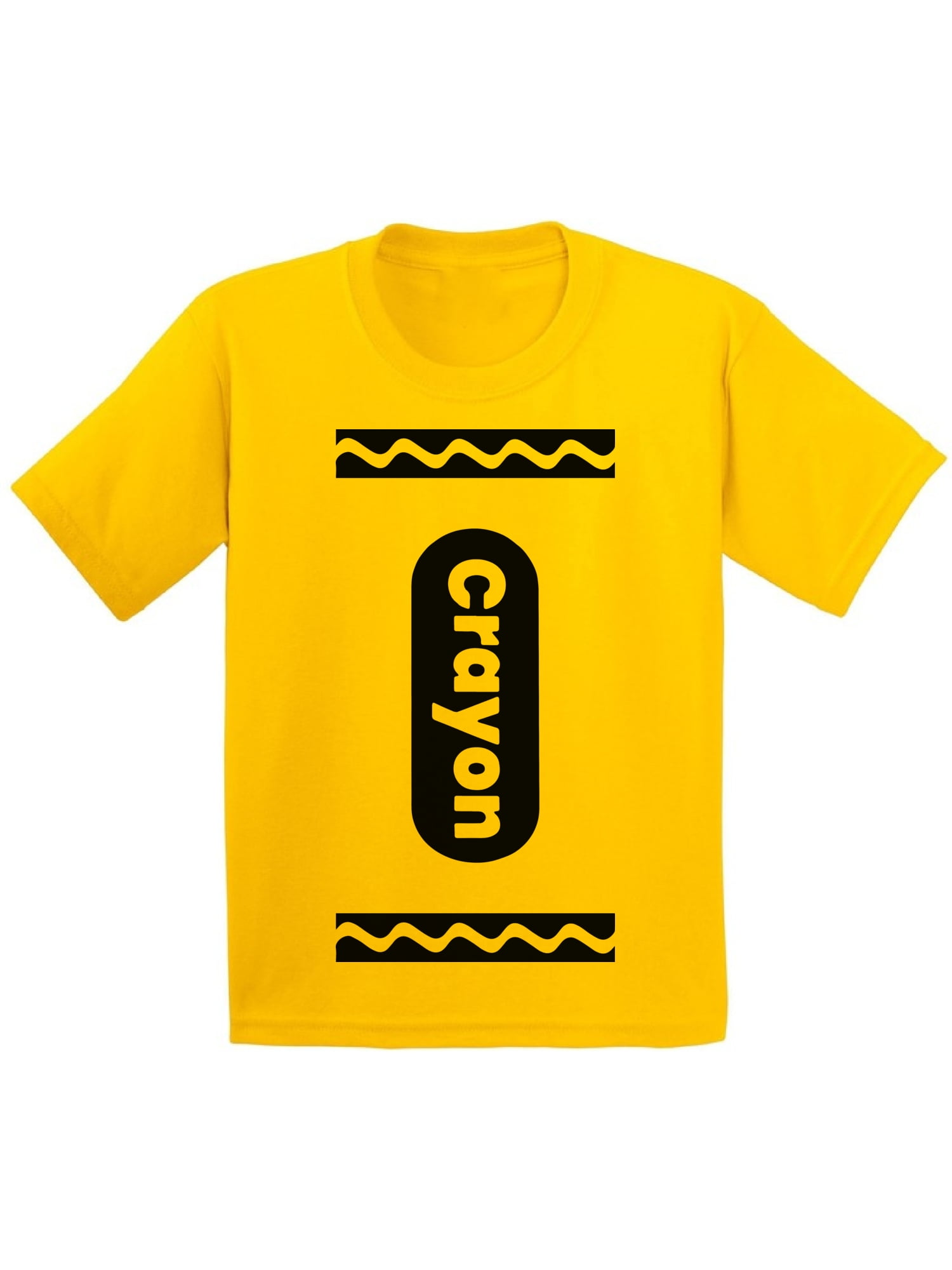 Crayon Halloween Shirt for Girls Boys Kids Youth - Funny Halloween ...