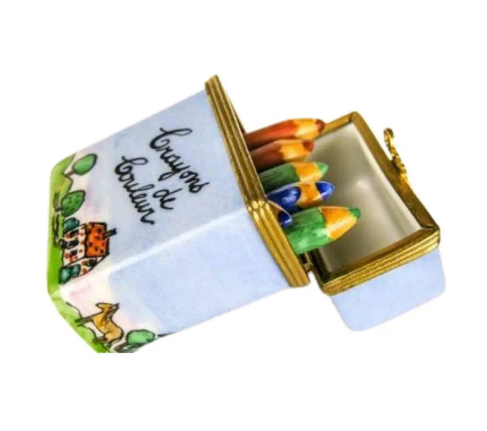 Crayon Limoges Box Porcelain Figurine - Walmart.com