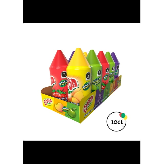 Crayon Mix Candy 10 ct - Walmart.com