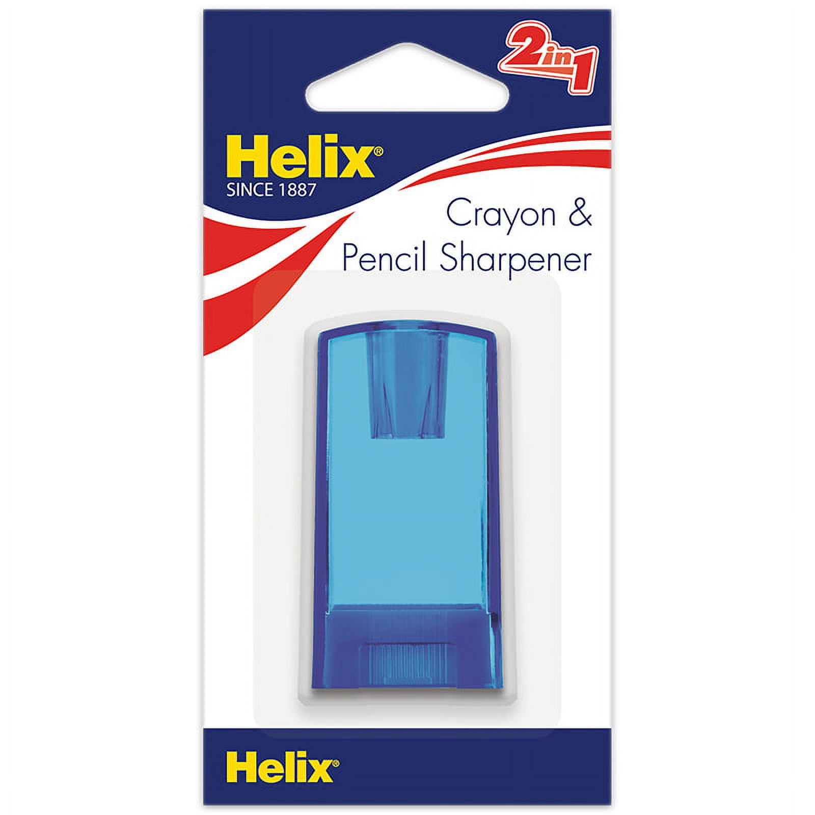 Crayon & Pencil 2-Hole Canister Sharpener | Bundle of 10 Each - Walmart.com