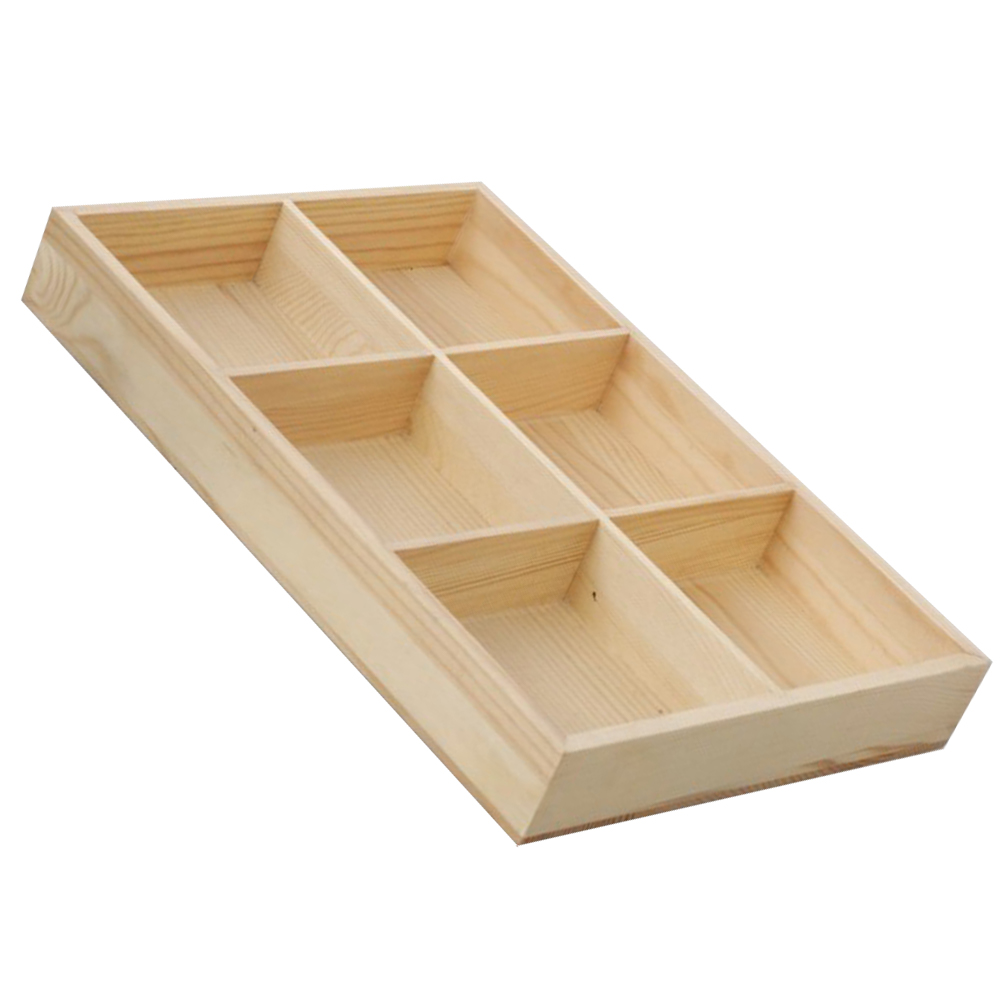 Crayon Pigment Box 6-compartment Storage Case Portable Painting Tool ...