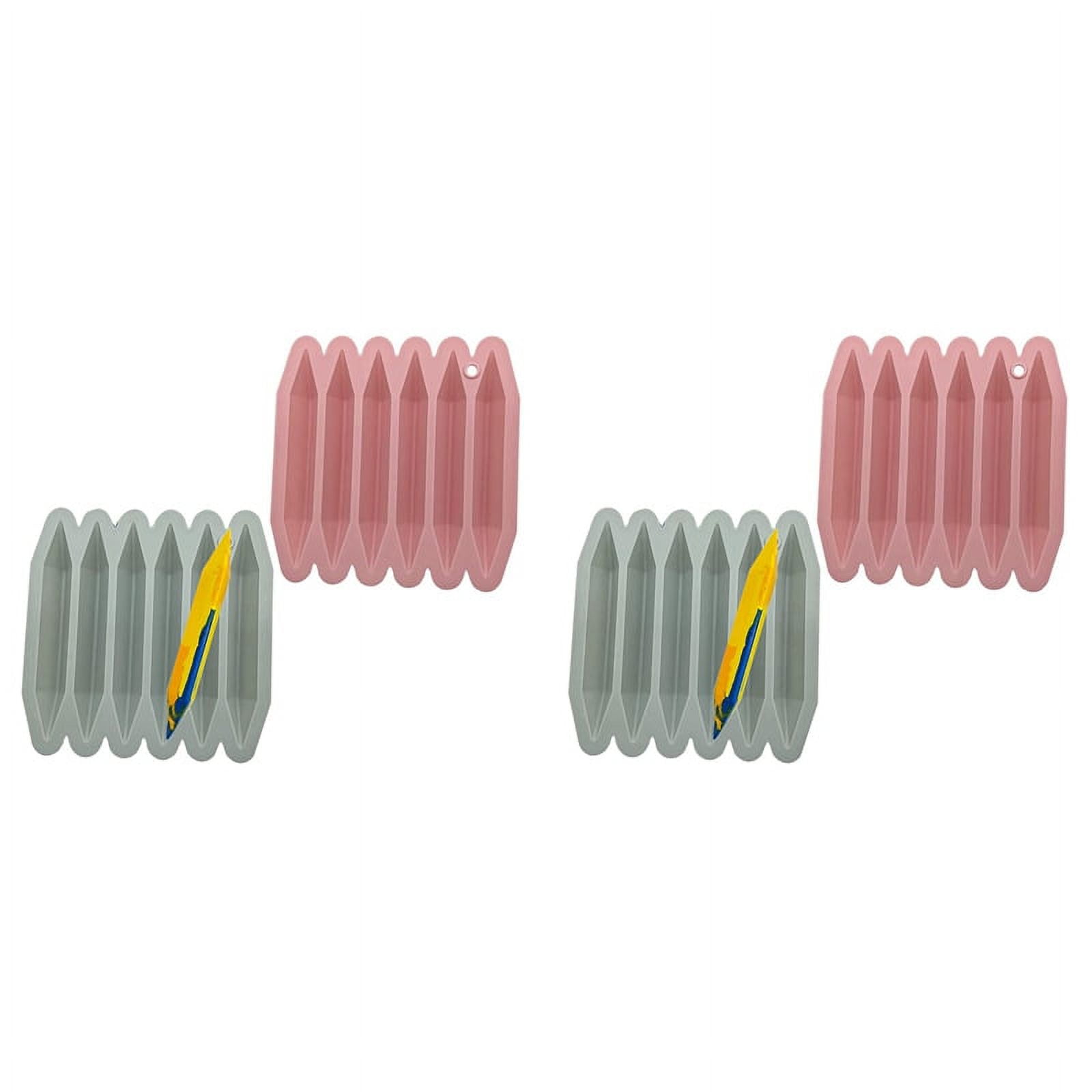 Crayon Recycling Mold 4 Pack, 3D Crayon Silicone Mold,Oven,Pure ...