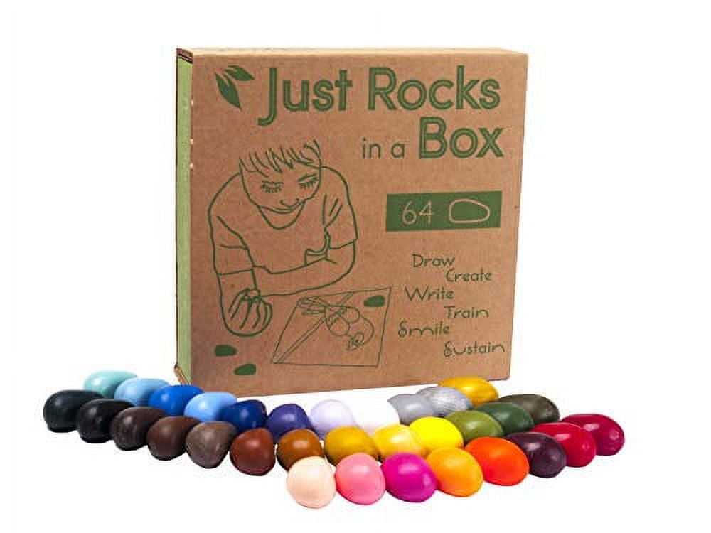 Crayon Rocks Just Rocks in a Box, Pastel Crayons, 32 Count - Walmart.com